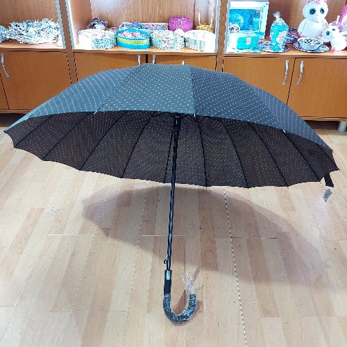 Kišobran ženski štap tufne 115cm 19-088 NS27828 - Bubalica